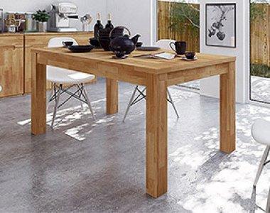 Stół VENTO nierozkładany z litego drewna STY1212 · sklep meblowy The Beds